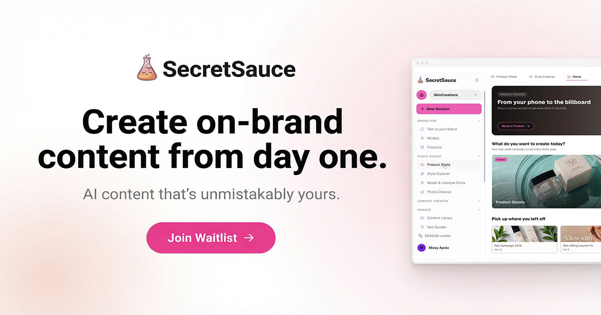 AI Branding Tool That Keeps Content On-Brand | SecretSauce